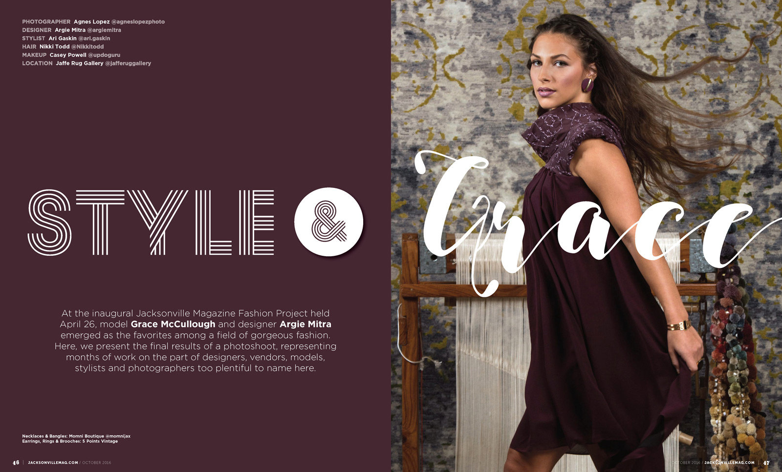 Jacksonville Magazine’s 2016 Cover Model Fashion Editorial | POSE WELL ...